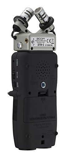 Zoom H5 4-Track Portable Recorder for Audio for Video, Music, and Podcasting, Stereo Microphones, 2 XLR/TRS Inputs, USB Audio Interface, Battery Powered