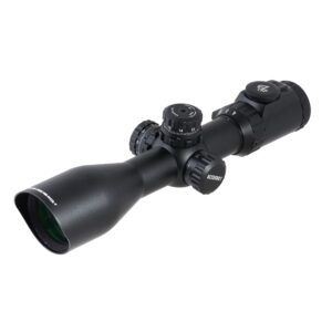 utg 4-16x44 30mm compact scope, ao, 36-color mil-dot, rings