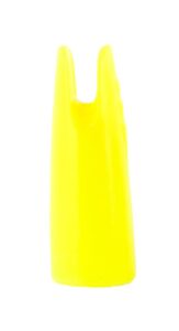 stotler archery mid nock (12-pack), yellow, 11/32-inch