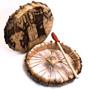 native american style frame drum 13"