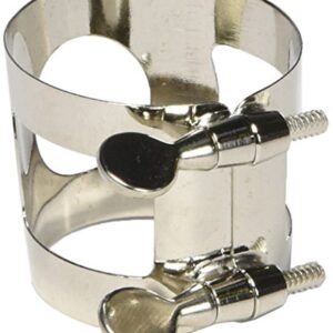 Ameriplate 531N Nickel Plated Ligature for Bass Clarinet