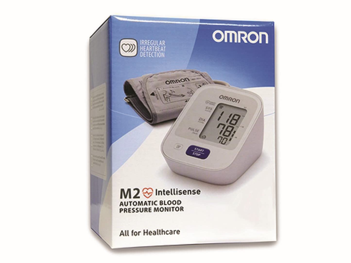 Omron M2 Hem-7120 Basic Automatic Upper Arm Blood Pressure Monitor New