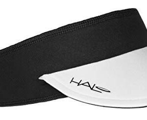 Halo Headband Standard Visor, White, One Size