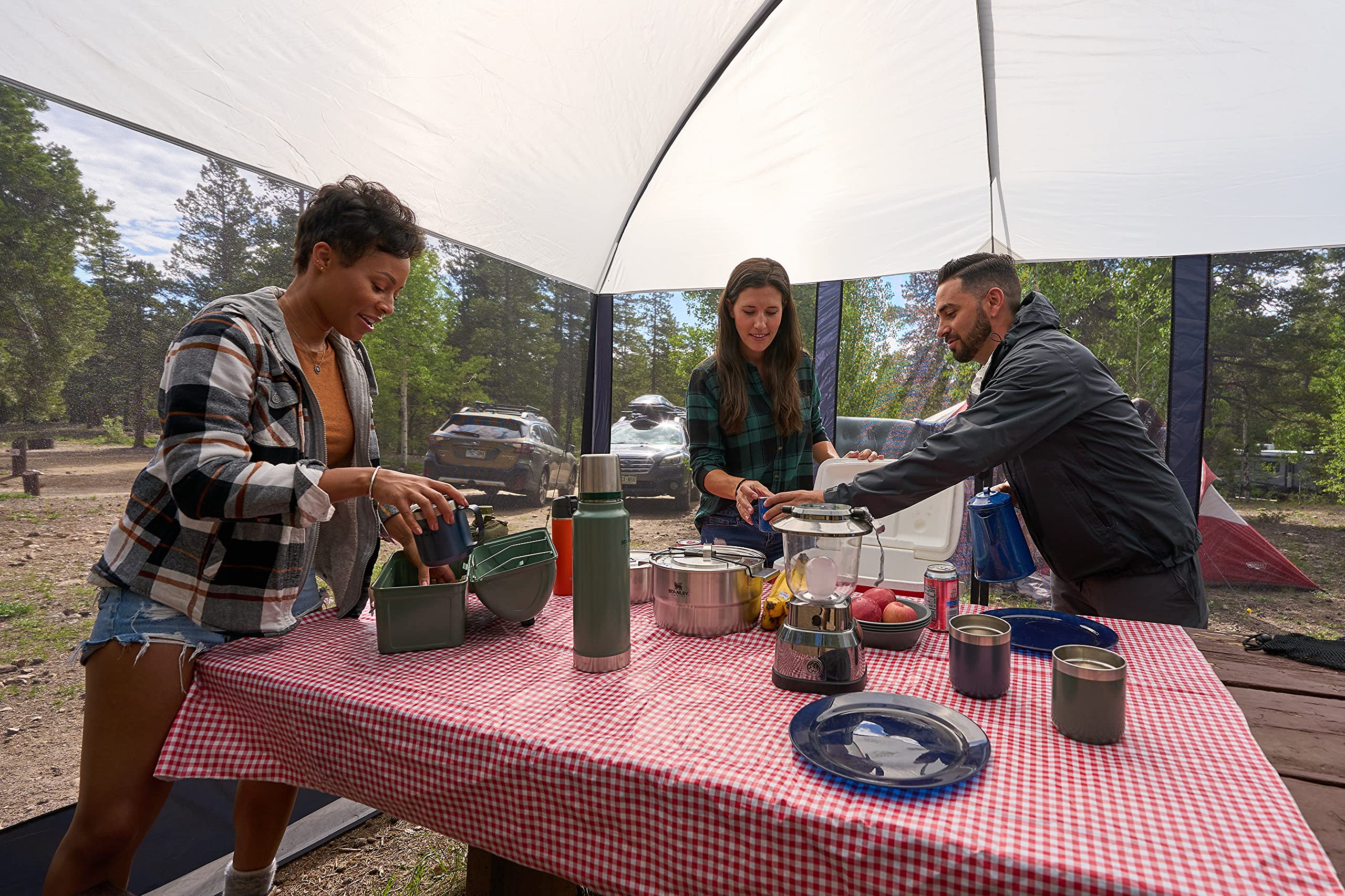 TAILGATERZ Magnetic Screen House, Game day Graphite, 11 x 9 x 7.5 feet, 4300614