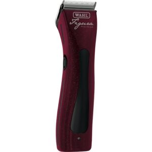 wahl professional animal figura pet, dog, cat, and horse cordless clipper kit - red