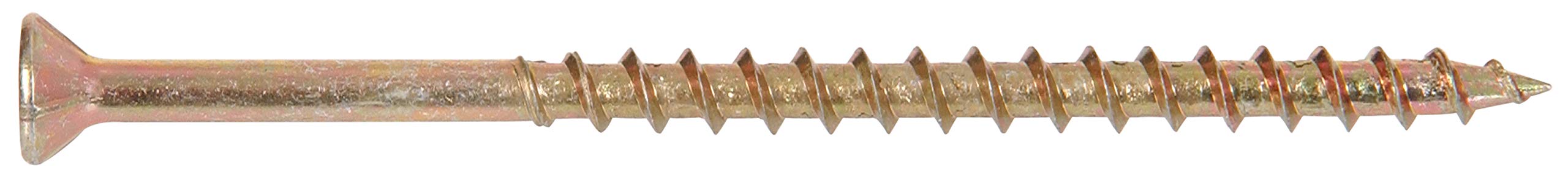 Hillman 48256 8 X 1-1/2-Inch Square Drive Multipurpose Wood Screw, 500-Pack,Stainless Steel