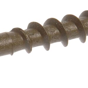 The Hillman Group 48271 8 X 1-1/2-Inch Flat Head Square Drive Deck Screw, Brown, 500-Pack