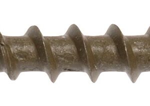 The Hillman Group 48271 8 X 1-1/2-Inch Flat Head Square Drive Deck Screw, Brown, 500-Pack