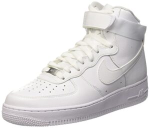 nike men's air force 1 high 07 basketball sneakers white size 9.5 d (us)