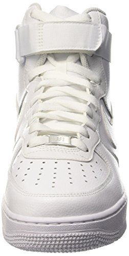 Nike Men's Air Force 1 High 07 Basketball Sneakers White Size 9.5 D (US)