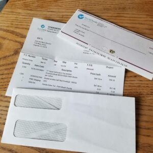 5,000ct, 9 Double Window Security Envelopes, Tinted, Self Seal. Fits Quicken, Quickbooks, Microsoft Money Checks, Quick Books, Intuit