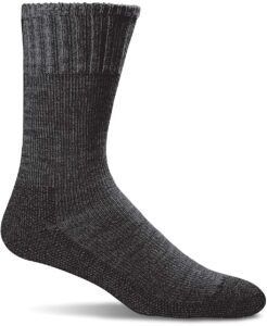 sockwell women's big easy relaxed fit sock, black multi - s/m