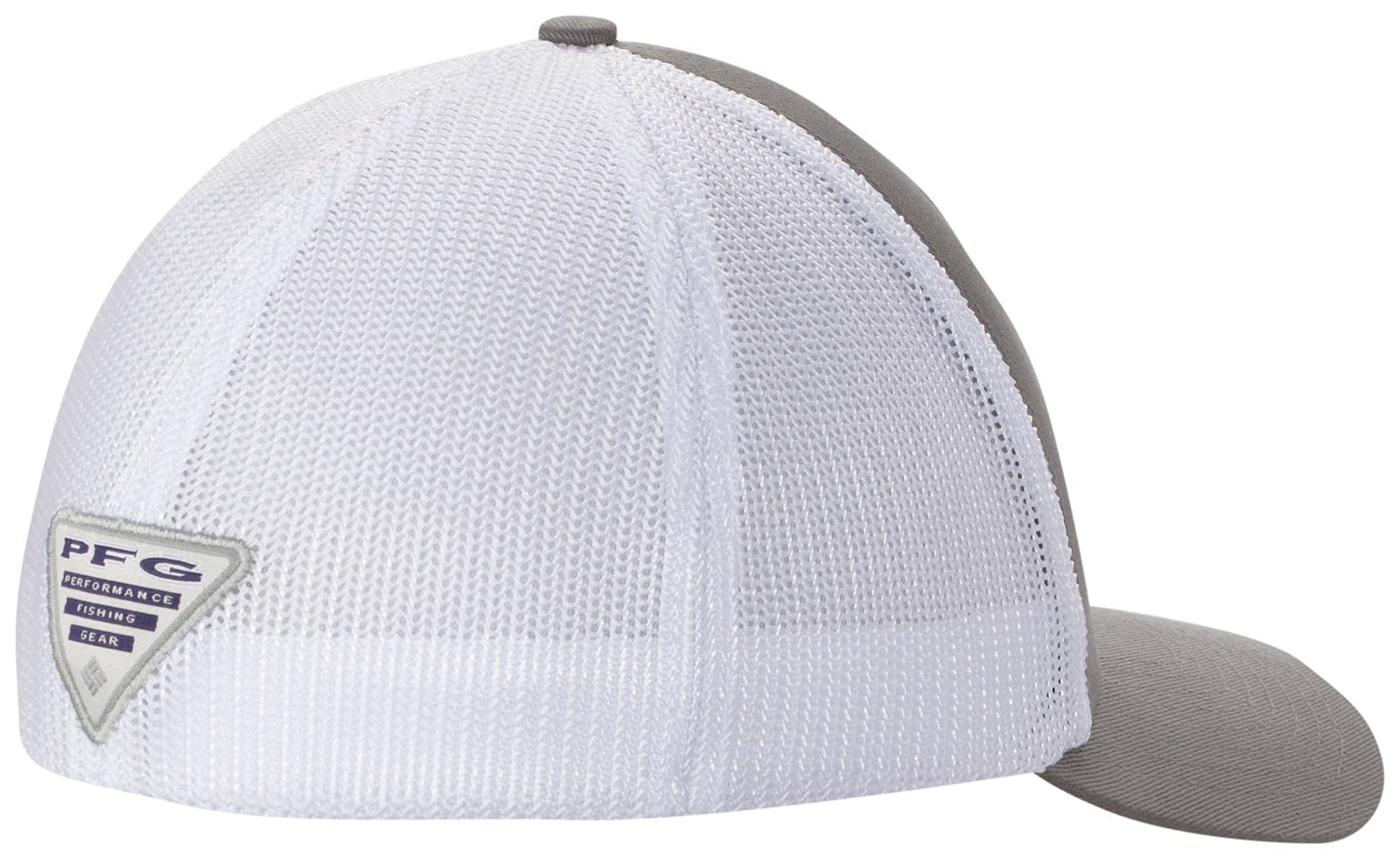 Columbia unisex adult PFG Mesh Ball Cap, Titanium, Hook, Large-X-Large US