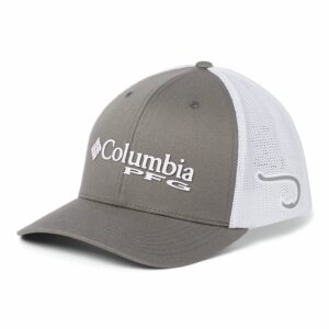 Columbia unisex adult PFG Mesh Ball Cap, Titanium, Hook, Large-X-Large US