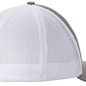 Columbia unisex adult PFG Mesh Ball Cap, Titanium, Hook, Small-Medium US