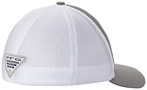 Columbia unisex adult PFG Mesh Ball Cap, Titanium, Hook, Small-Medium US