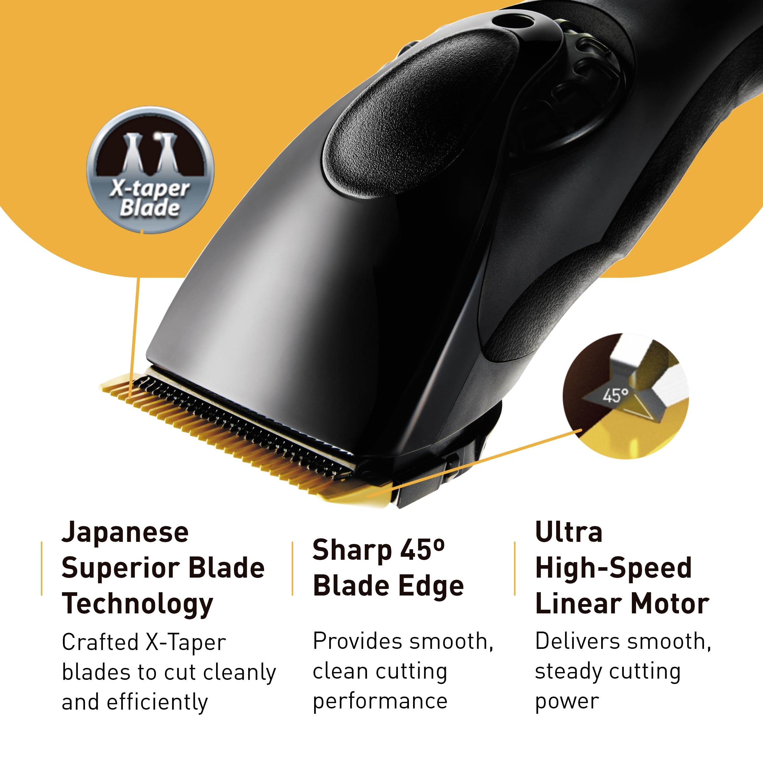 Panasonic ER-GP80 K Professional Hair Clipper for Unisex-Adults