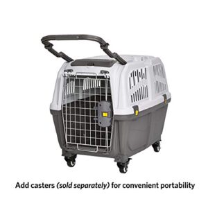 MidWest Homes for Pets Skudo Plastic Carrier, 27-Inch Ideal for Small / Medium Dog Breeds with an Adult Weight of 26-35 Pounds