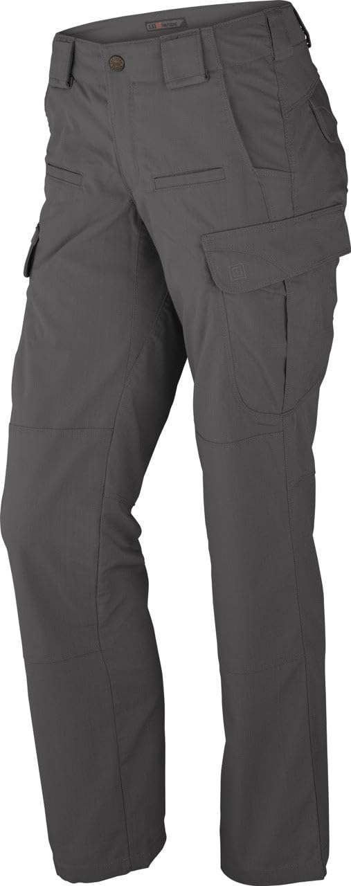 5.11 Tactical Women's Stryke Covert Cargo Pants, Stretchable, Gusseted Construction, Style 64386, Storm, Size 2 Regular