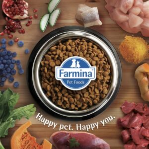 Farmina Natural And Delicious Chicken And Ancestral Low-Grain Formula Small Bites Dry Dog Food, 5.5-Pound