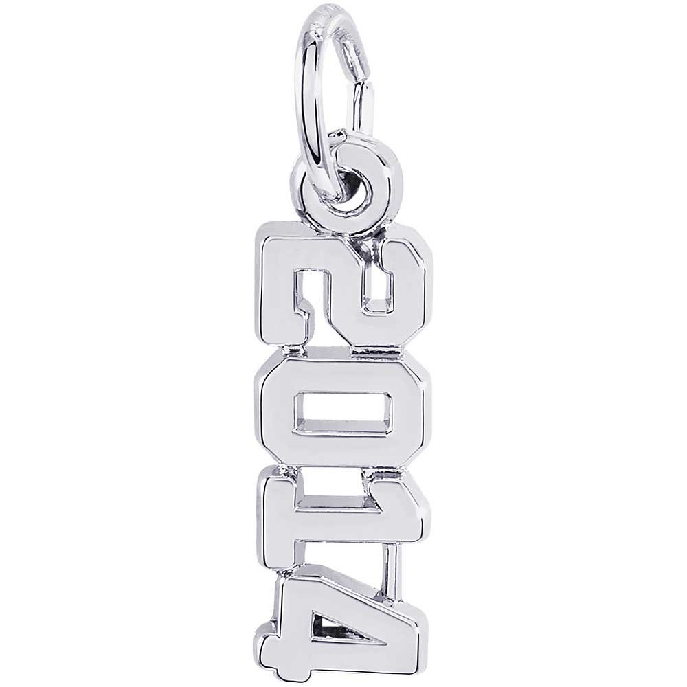 Rembrandt Charms 2014 Year Charm, Sterling Silver