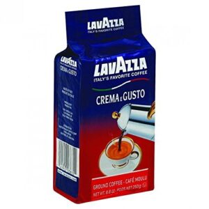 lavazza crema e gusto ground coffee 8.8 oz (pack of 9)