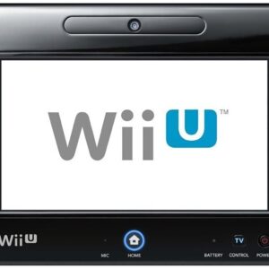 Nintendo Wii U Black Gamepad - Replacement ONLY - no cables