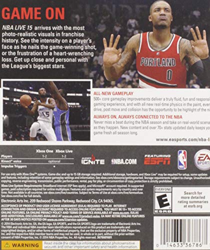 NBA Live 15 - Xbox One