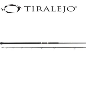 shimano tiralejo 2-piece surf spinning fishing rod, 11'0"ft, action: fast (trs110ha)