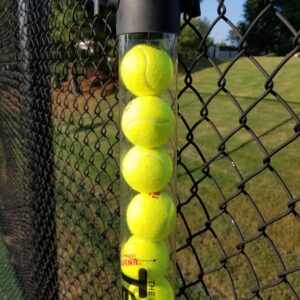 Tourna Tenn Tube Tennis Ball Pickup, Clear