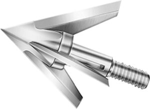 qad inc exodus crossbow 100gr swept blade broadhead