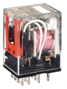 omron industrial automation my4n ac110/120(s) power relay, 4pdt, 120vac, 5a, plug in