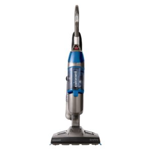 bissell steam mop, grey & blue