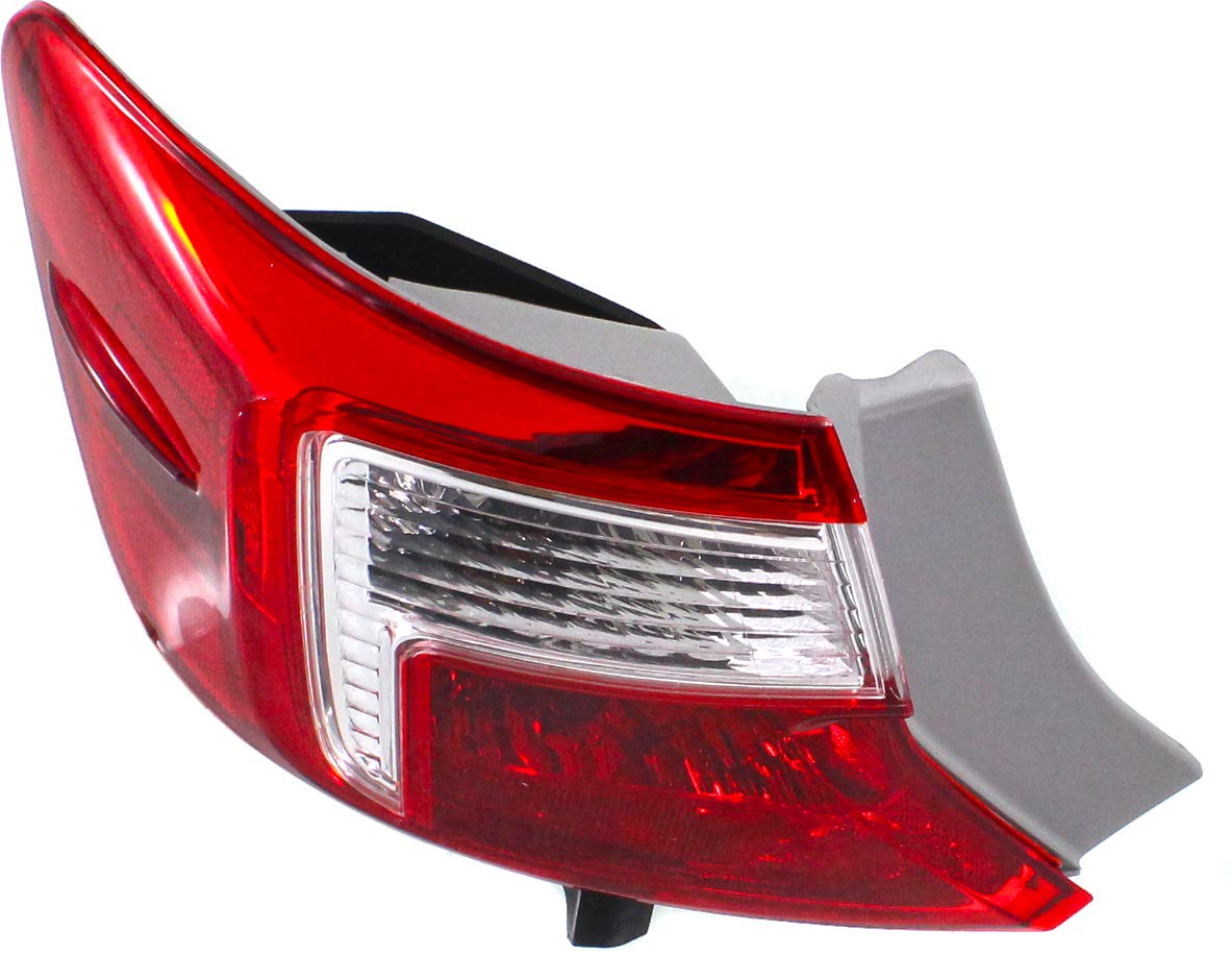 Evan Fischer Driver Side, Outer Tail Light Compatible with 2012-2014 Toyota Camry - TO2804114