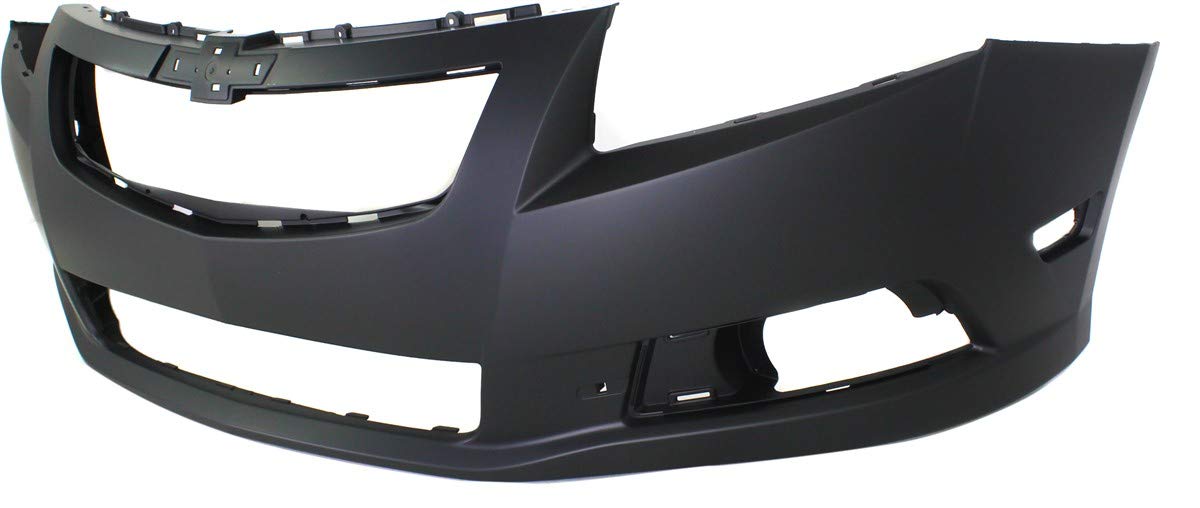 Evan Fischer Front Bumper Cover Compatible with 2011-2014 Chevrolet Cruze LT and LTZ Paint to Match for Models with RS Package - GM1000925