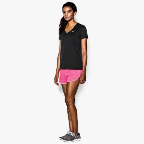 Under Armour Women's UA Tech V-Neck MD Black