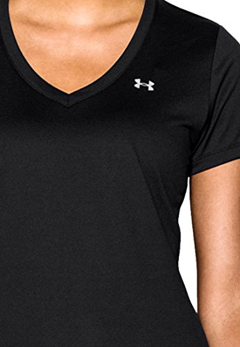 Under Armour Women's UA Tech V-Neck MD Black