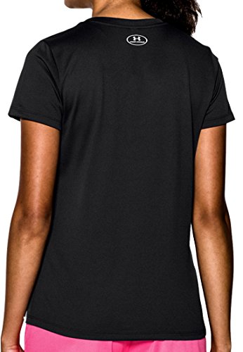 Under Armour Women's UA Tech V-Neck MD Black