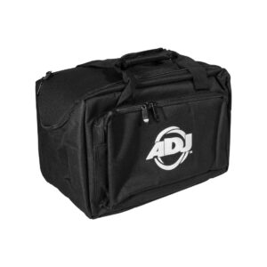 adj products, f4 par bag, padded transport for par lighting fixtures, cables and clamps f4p586