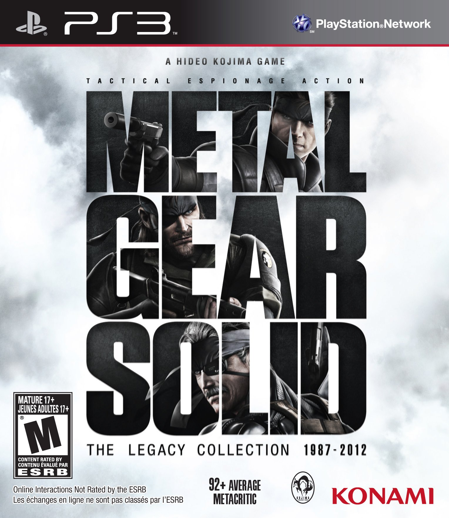 Metal Gear Solid Legacy Collection - Playstation 3