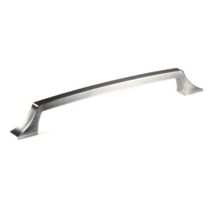 richelieu hardware bp765304195 rosemère collection 12-inch (305 mm) center-to-center brushed nickel transitional rectangular pull handle for kitchen appliances, cabinets, drawers, and furniture