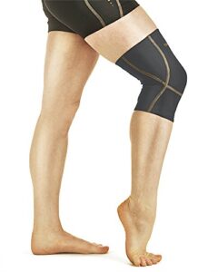 tommie copper women's performance triumph knee sleeve, slate grey, xx-large