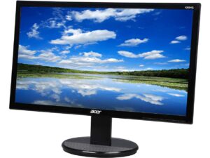 acer k202hql bd 20” (19.5" viewable) hd+ (1600 x 900) monitor (dvi & vga ports)