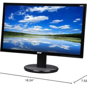 Acer K202HQL bd 20” (19.5" viewable) HD+ (1600 x 900) Monitor (DVI & VGA Ports)