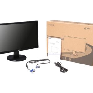 Acer K202HQL bd 20” (19.5" viewable) HD+ (1600 x 900) Monitor (DVI & VGA Ports)