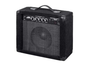 monoprice 1x8 bass combo amplifier, 20-watt, 3-band eq, headphone output