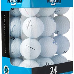 Reload Recycled Golf Balls (24-Pack) of Bridgestone Golf Balls, White