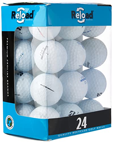 Reload Recycled Golf Balls (24-Pack) of Bridgestone Golf Balls, White