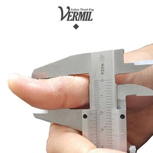 Vermil Victory Black Thumb Ring (18x21 mm)