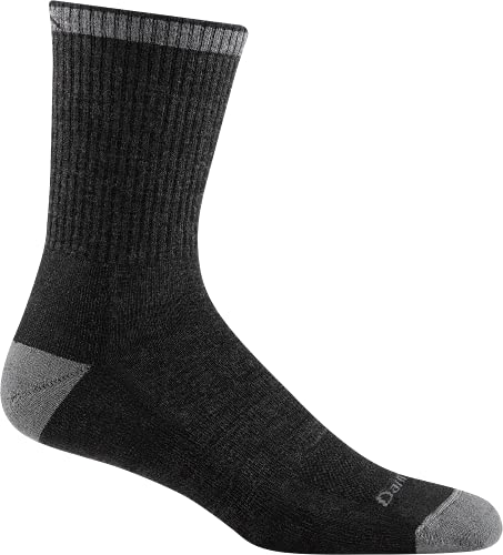 Darn Tough Men's Fred Tuttle Micro Crew Work Sock (Style 2005) - Gravel, Large